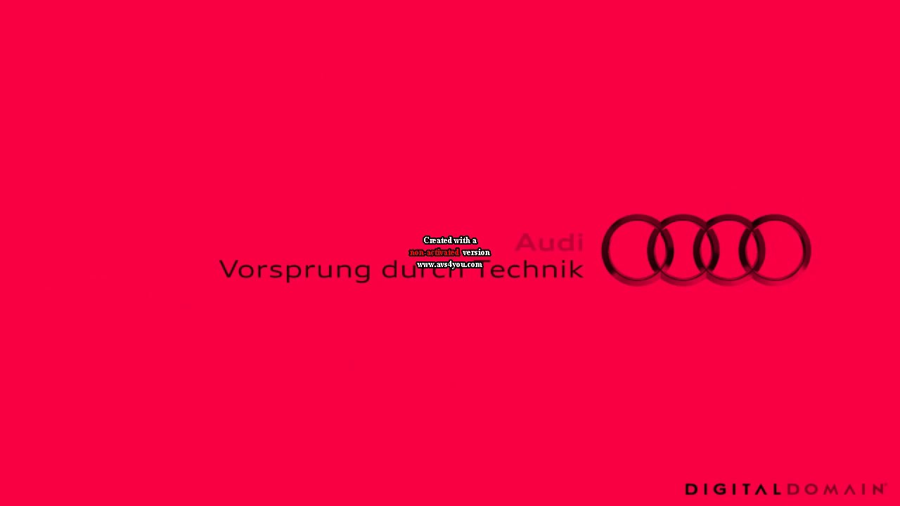 Audi Logo G Major 51-55 - YouTube