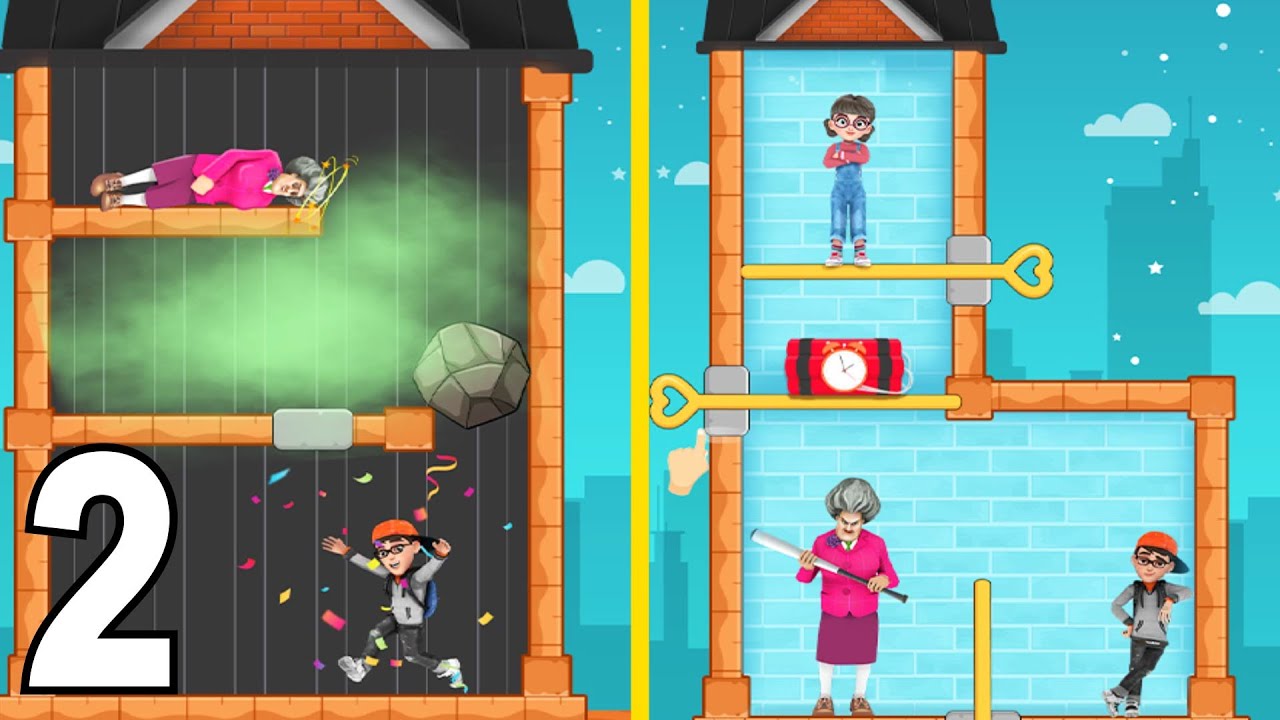 Pull The String Nick's Quest Gameplay Walkthrough Part 2 | Wow Game Gameplay - YouTube