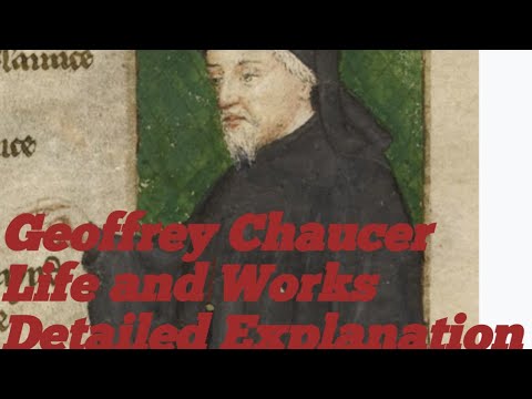 Geoffrey Chaucer - Life and Works - English Literature // UGC NET ...
