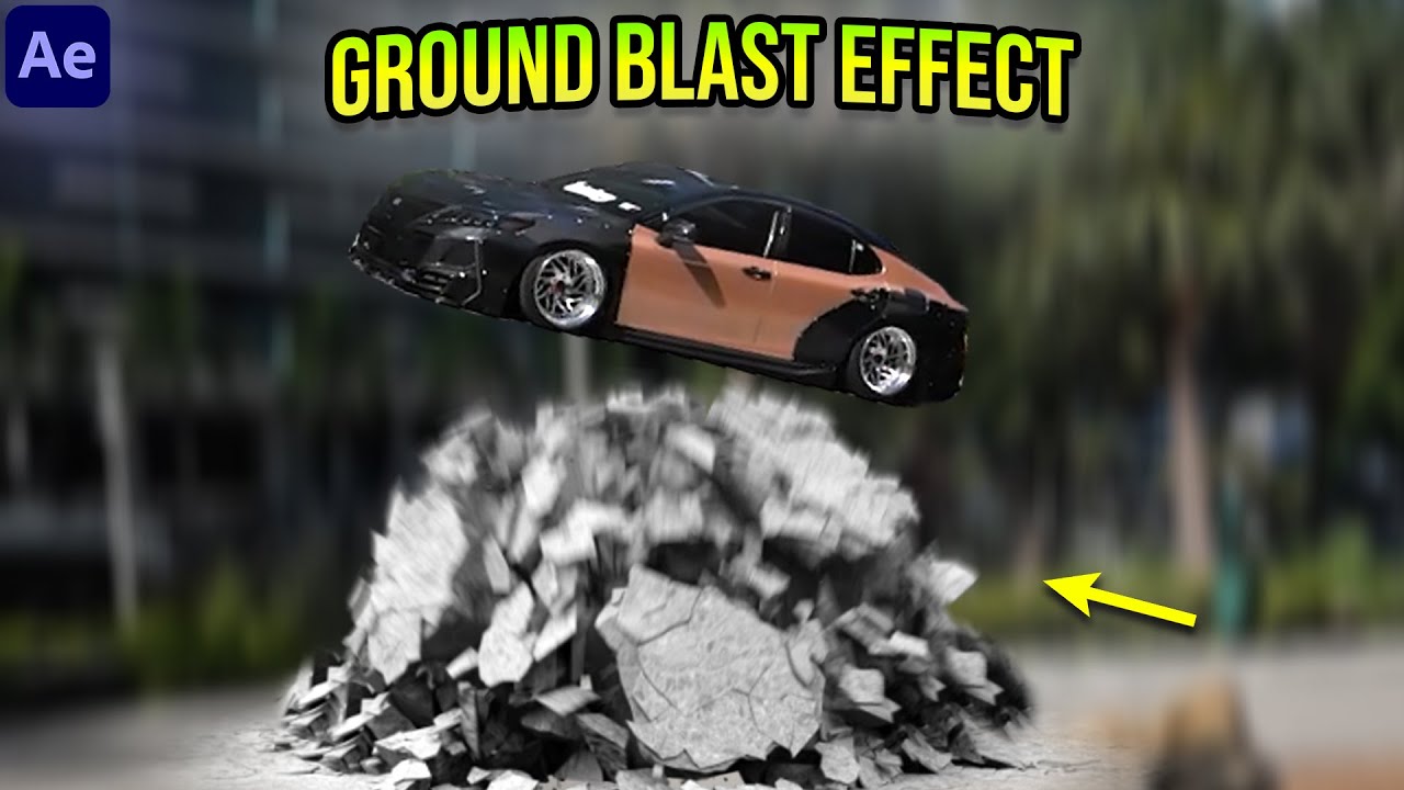 Ground Blast Effect in After Effects - YouTube