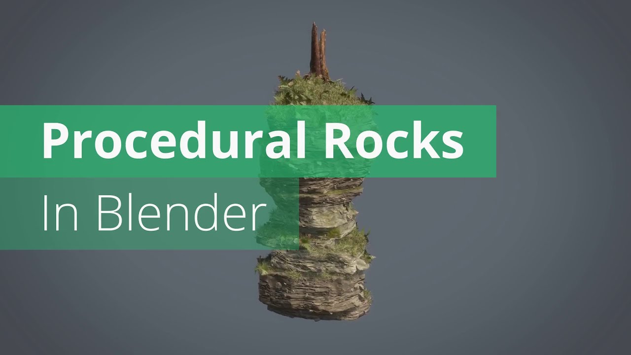 Procedural Rocks | Blender Breakdown - YouTube