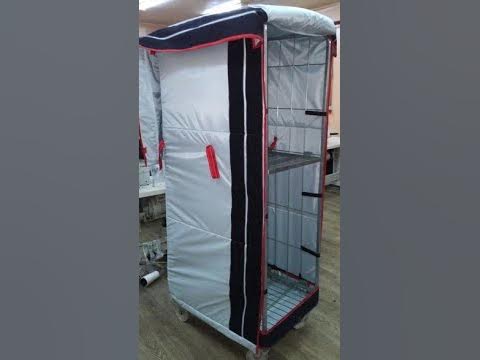 Термочехлы для перевозки продуктов питания, термочехлы для паллет - YouTube