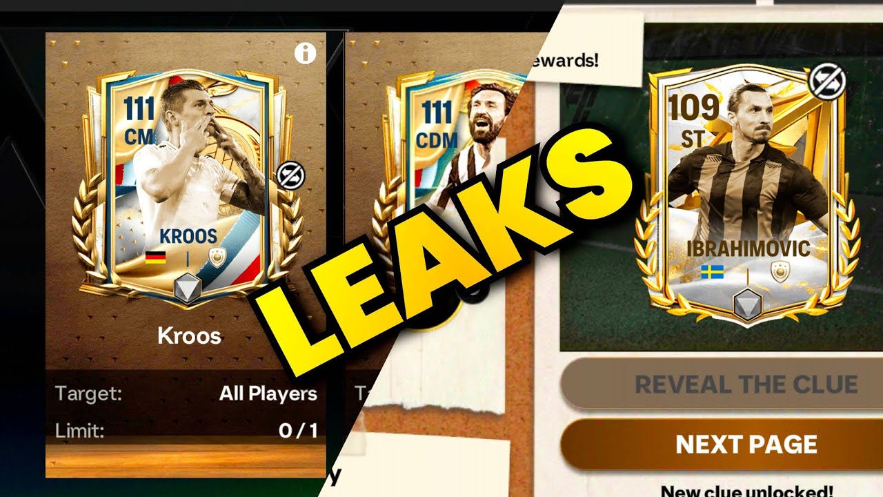 ZLATAN IBRAHIMOVIC & KROOS ICON Cards LEAKED in FC Mobile 25 – First ...