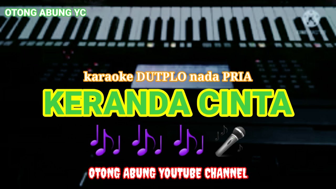 KERANDA CINTA(nada PRIA) - YouTube