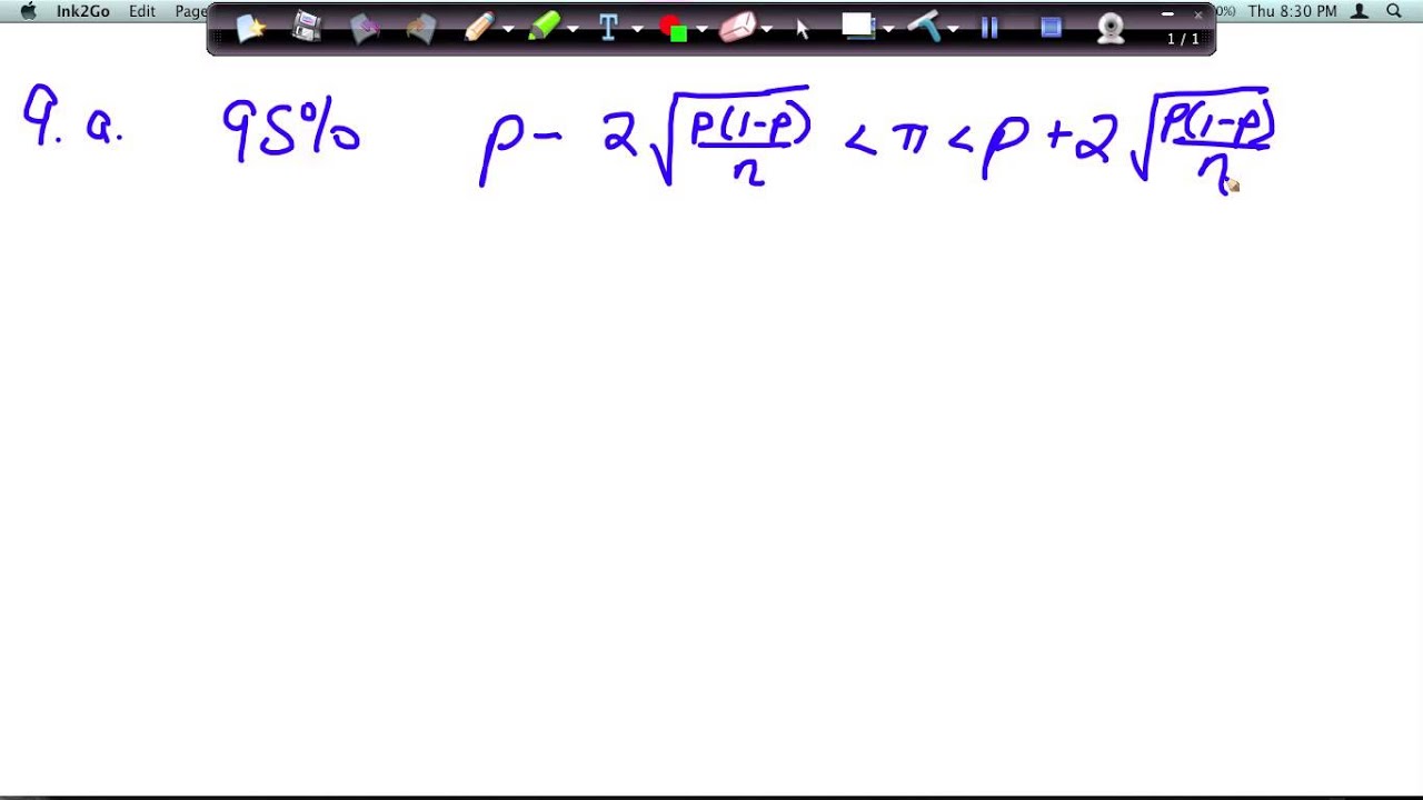Unit 2: Expected Value & 95% Confidence Interval - YouTube