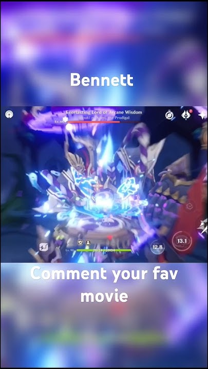 Bennett #showcase genshin impact #shorts - YouTube