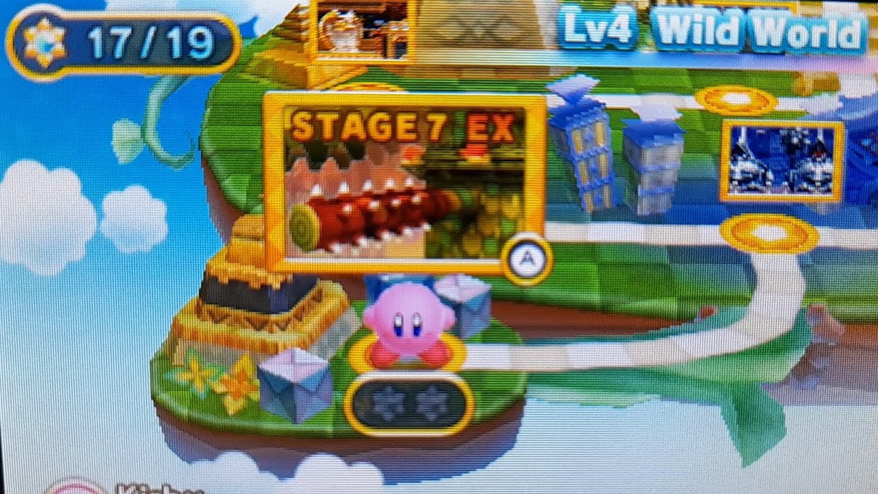 Kirby Triple Deluxe Level 4 Stage 7 EX - YouTube