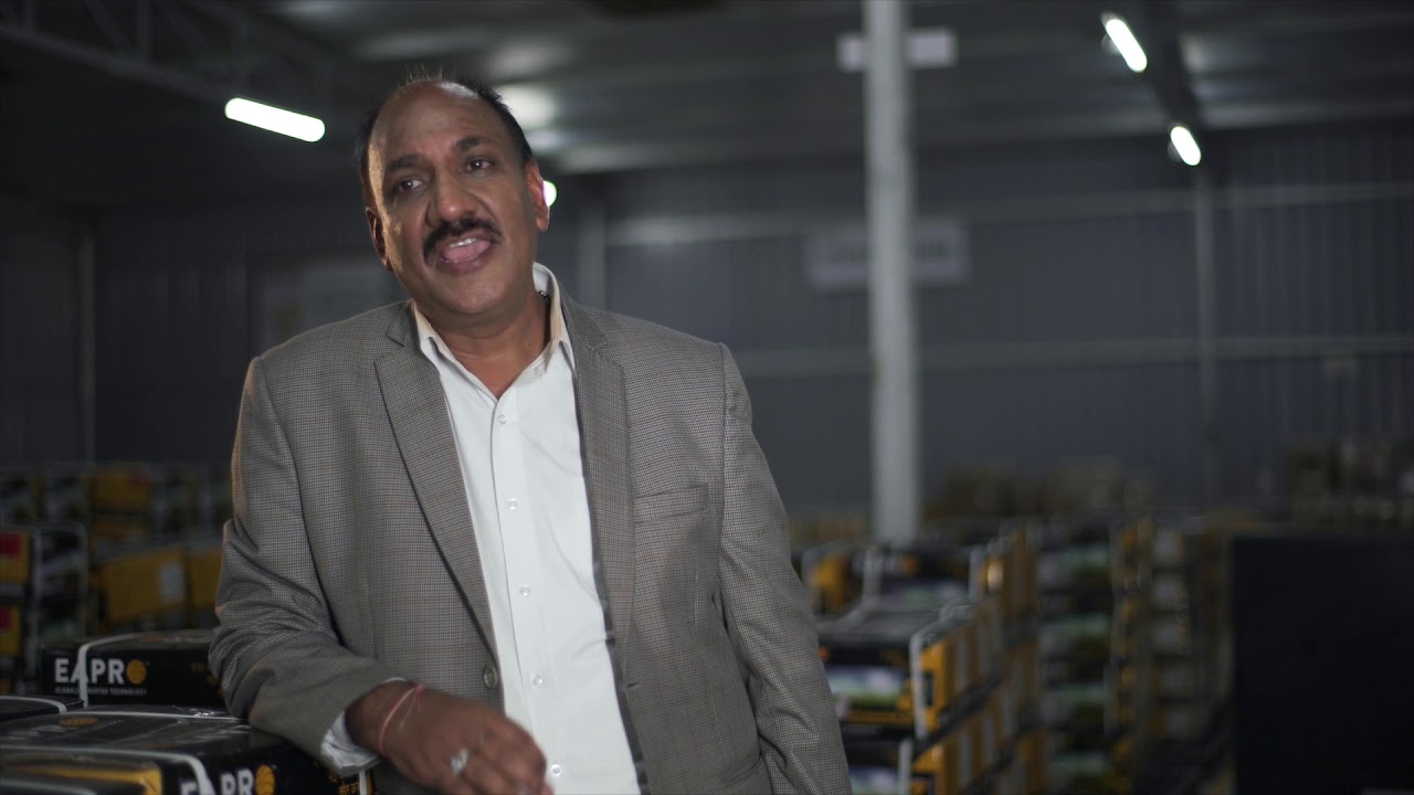 Corporate shoot for EAPRO global inverter company . - YouTube