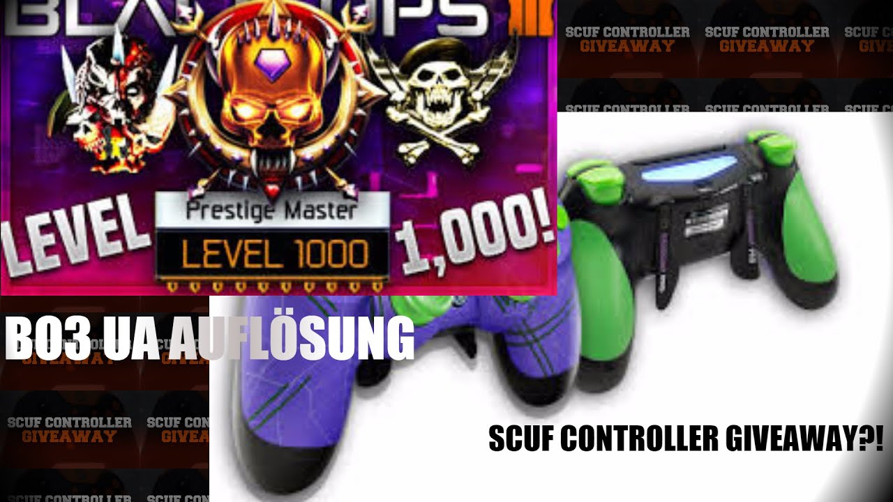 BO3 UA: Auflösung + SCUF CONTROLLER (PS4) VERLOSUNG/GIVEAWAY?! BlackEye ...