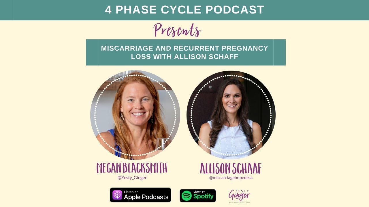 Miscarriage and Recurrent Pregnancy Loss with Allison Schaff - YouTube