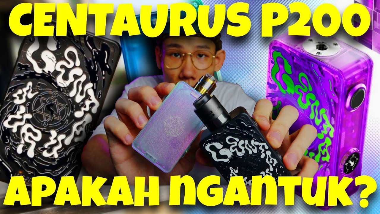 GUALAK INI BOSSS | | Centaurus P200 BoxMod by LostVape - YouTube