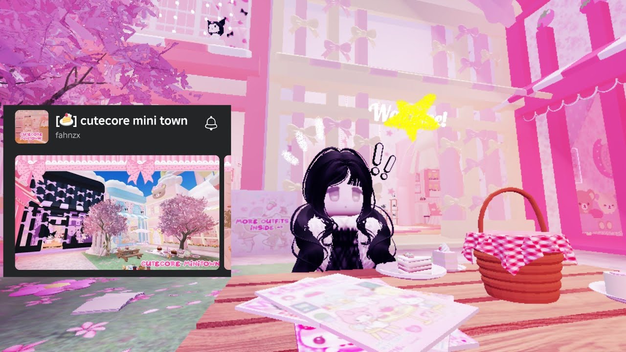 cute mini town walkthrough! ☆ [GAME IN DESC] - YouTube