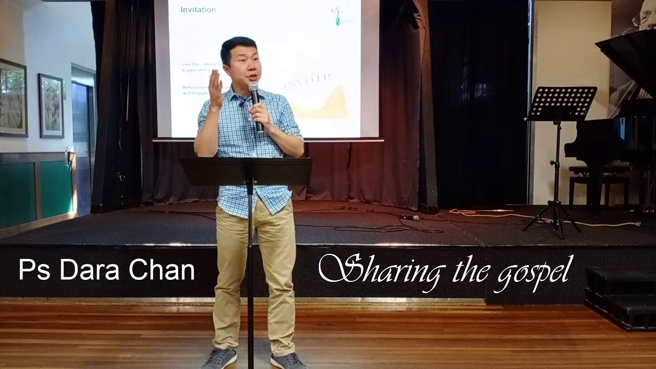 Sharing the gospel By Ps Dara Chan on John 4: 4 - 14 - YouTube