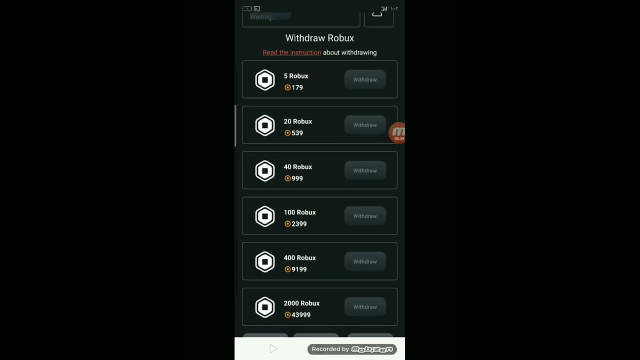 شرح كيف تجمعون من تطبيق gorobux روبوكس (طلب الفيديو السابق♡) - YouTube