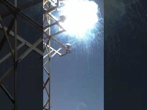 Elektirik patlaması.