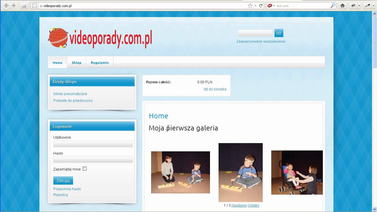 2 cześć dawanie zdjęć do galerii sigplus - YouTube