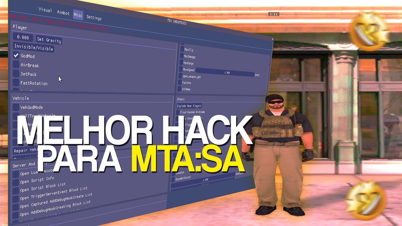 HACK INJETAVEL PARA MTA 1.6 - GRATIS? - AIMBOT/ESP - [MTA:SA] 🤩 - YouTube