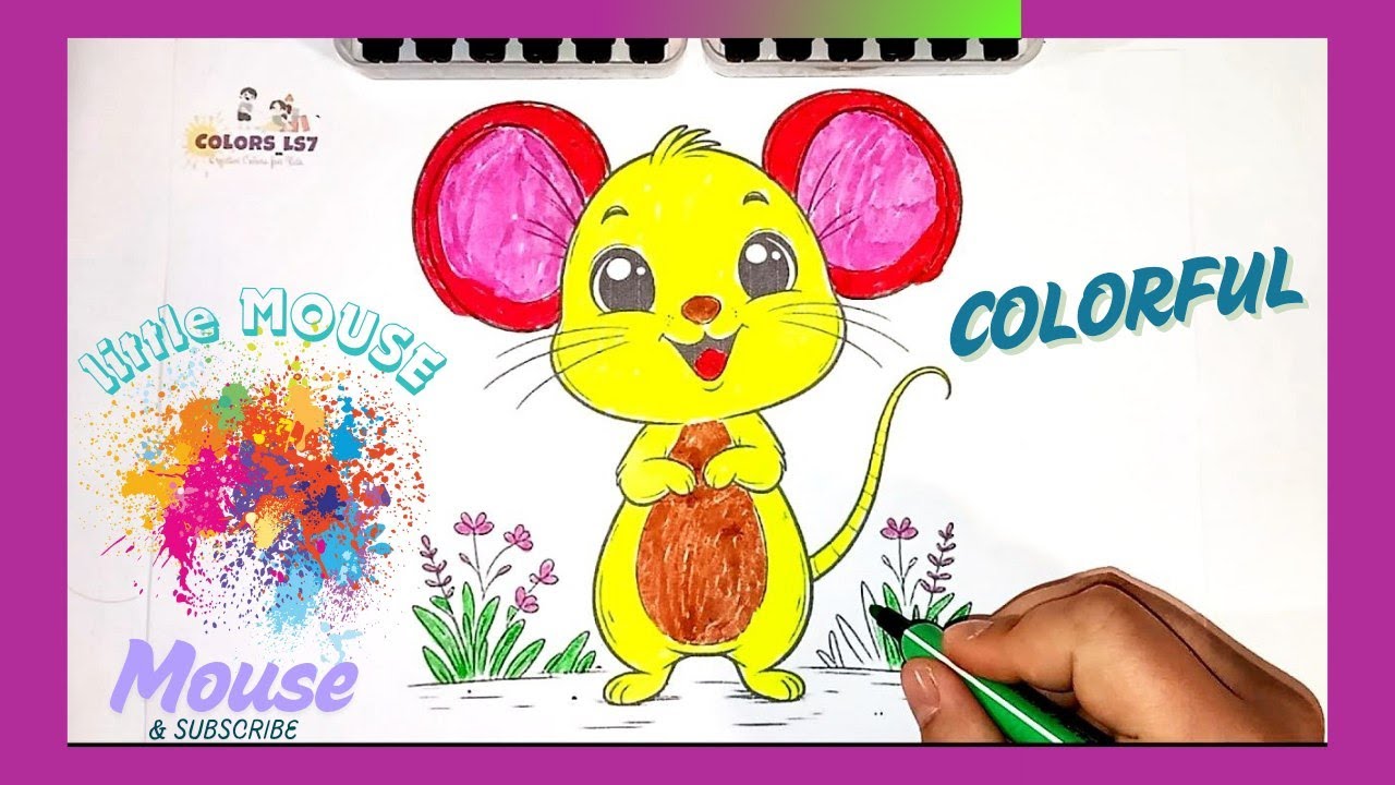 Colorful little mouse 🐭🐭🐭 #mouse #TalesHopFunnyGame - YouTube