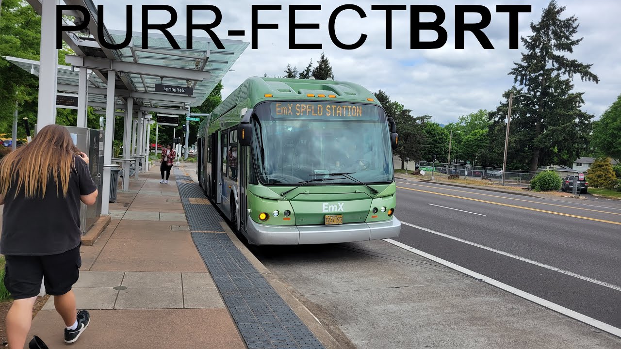 Purr-fect BRT! - Lane Transit District 2006 New Flyer DE60LFA No. 6105 ...