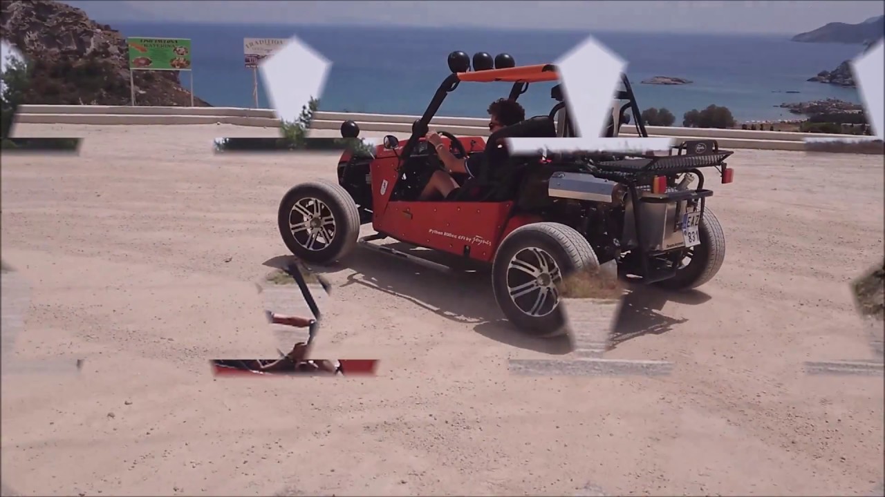 Beach Buggy Joyner 800cc in Kos Greece summer 2017 - YouTube