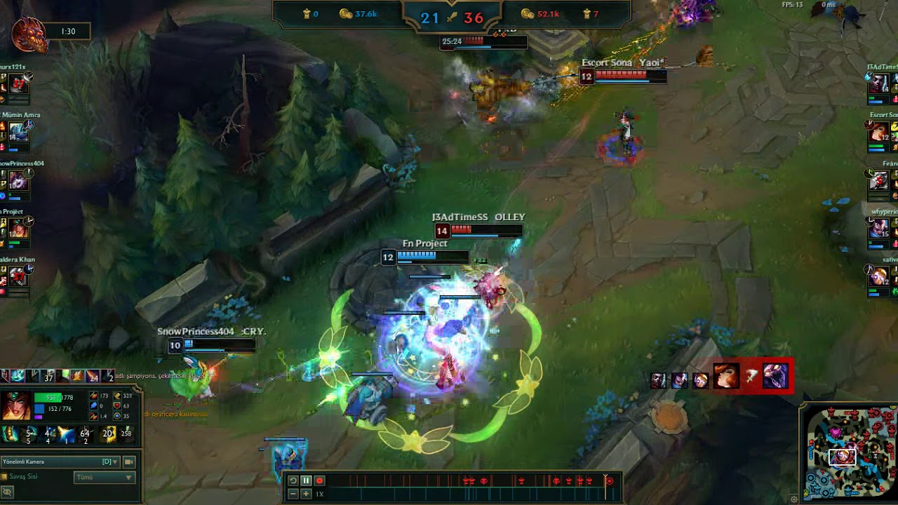 MF Pentakill (Team Fight) - YouTube