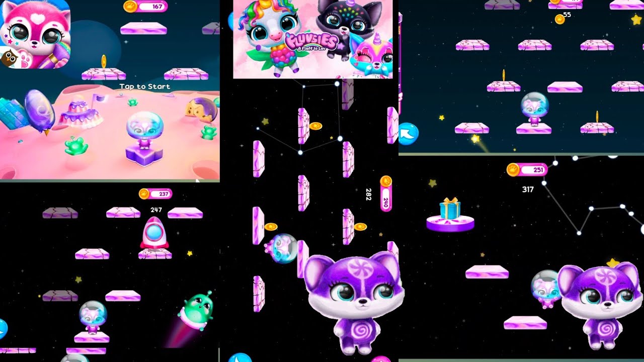 UNICORN KITTY GAME "FLUVSIES"Fluvies: Play Like a Pro - YouTube