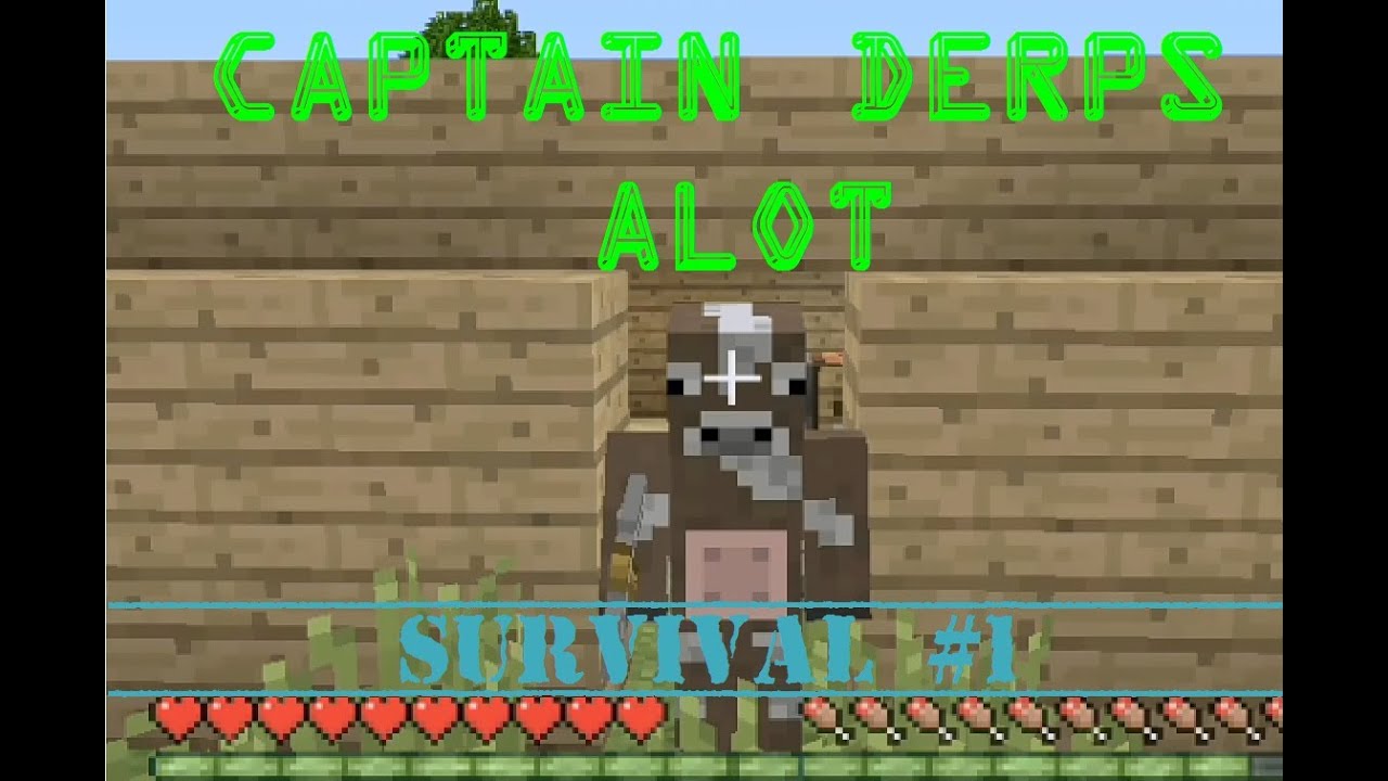 Survival #1 Mr. Derpy Cow - YouTube