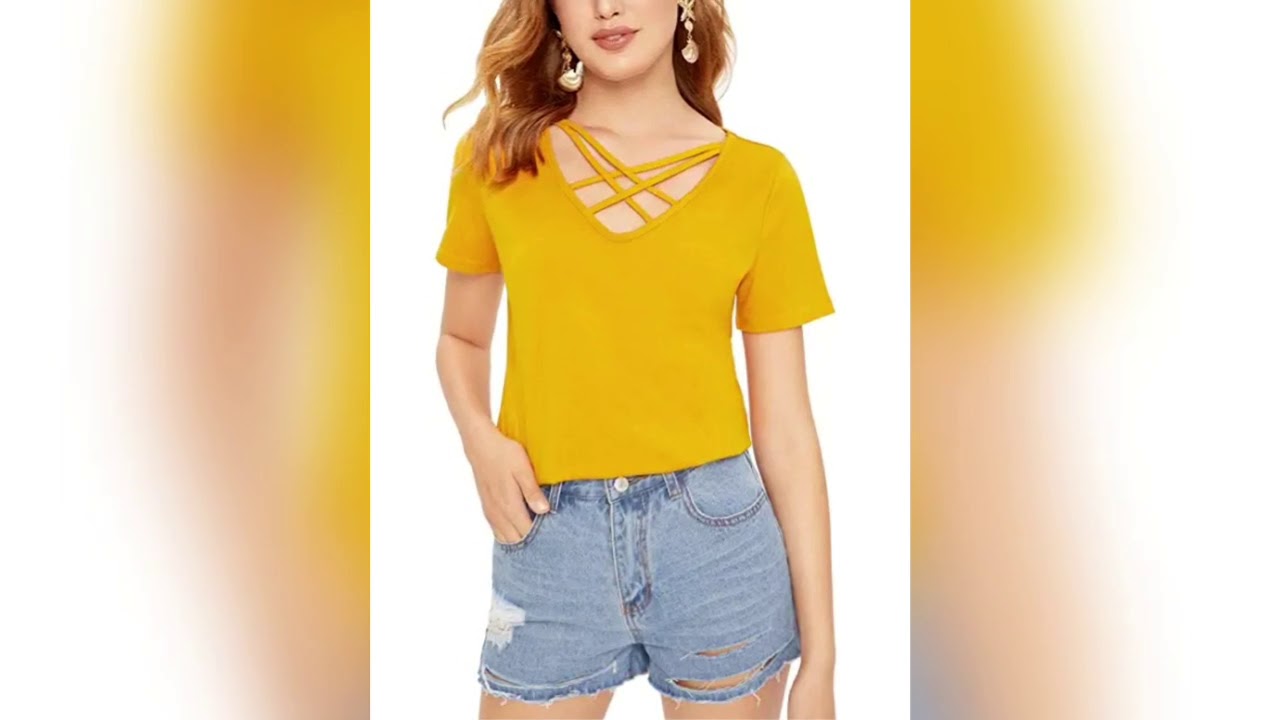 New trendy tops for girls - YouTube