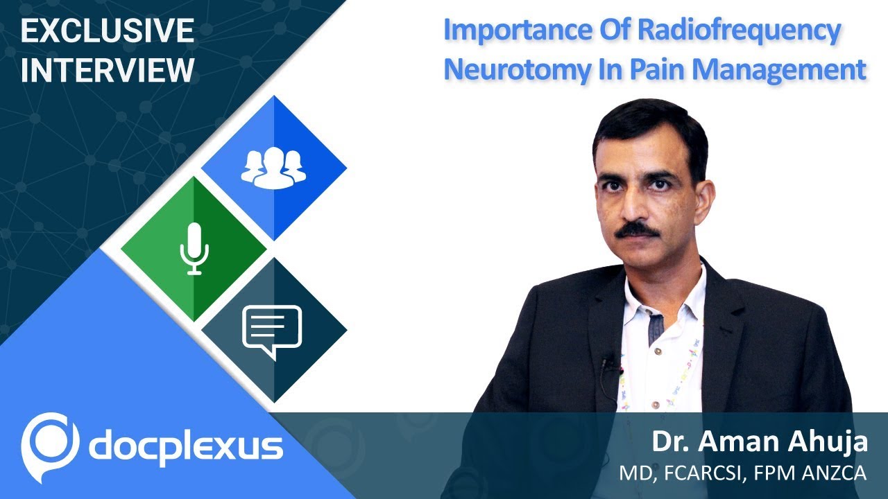 “Radiofrequency neurotomy in pain management” by Dr. Aman Ahuja - YouTube