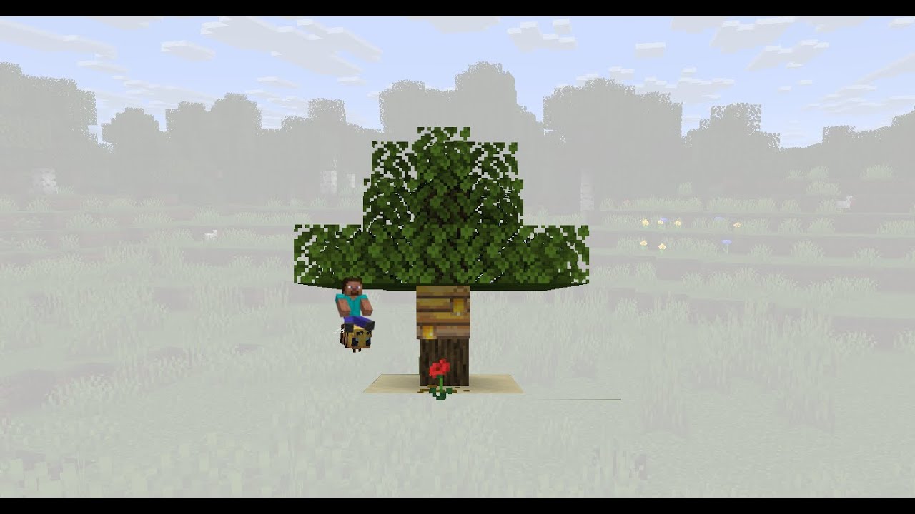 Minecraft how to spawn bees Tutorial - YouTube