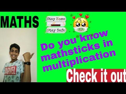 How to solve stick multiplication in mathematics - YouTube