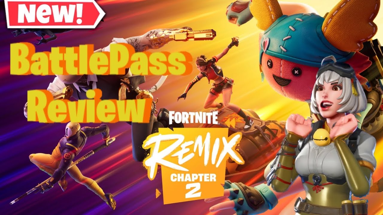 *New* Fortnite Remix Battle Pass Review #fortnite #fortnitebattleroyale ...