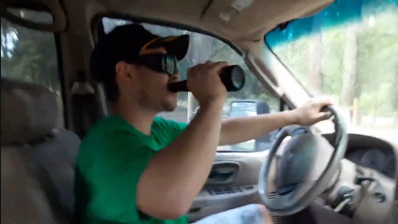 DRIVING IN MY CAR RIGHT AFTER A BEER!! - YouTube