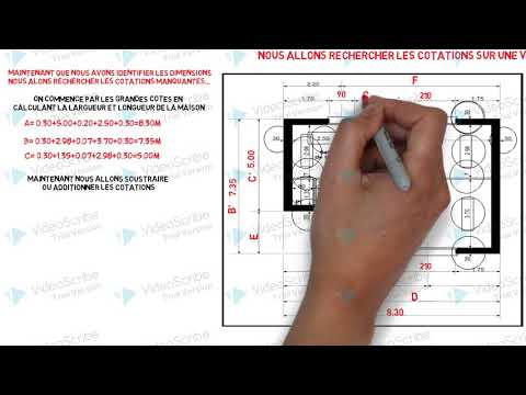 LECTURE DE PLAN BATIMENT ARCHITECTURE TD N°1 - YouTube