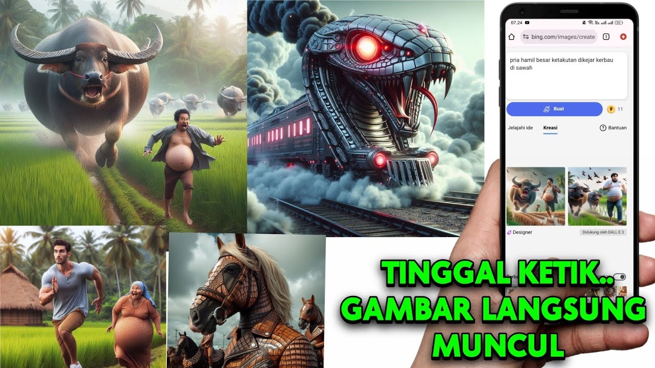 Lagi Viral Cara Membuat Gambar Lucu Menggunakan AI - YouTube