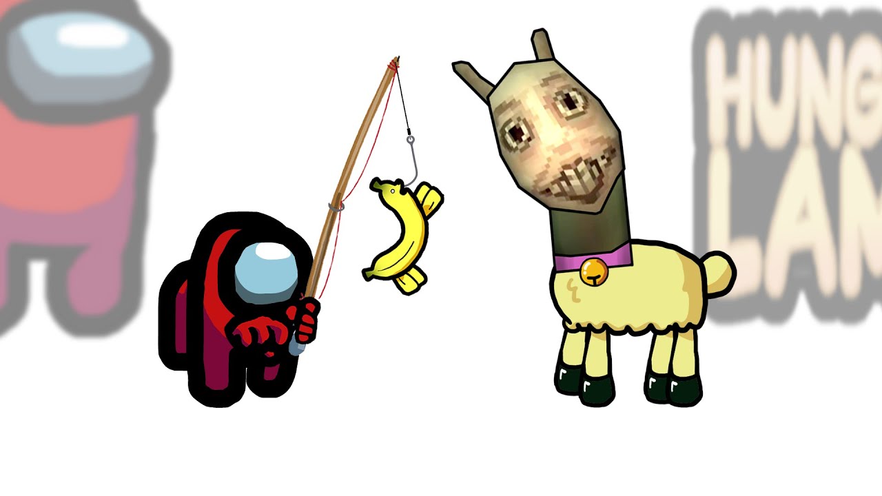 Mini Crewmate Kills Hungry Lamu Characters | Among Us - YouTube