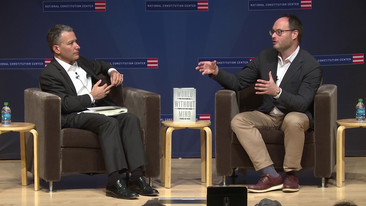 Franklin Foer and the Existential Threat of Big Tech (HD) - YouTube