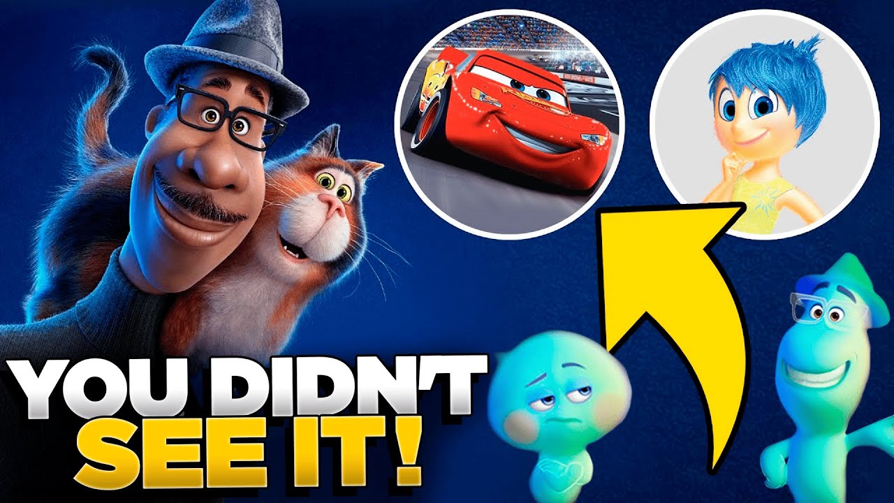 + 60 HIDDEN SECRETS IN PIXAR'S SOUL - YouTube