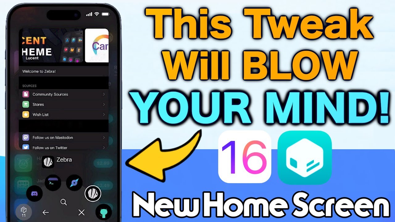 Must Have Jailbreak Tweak! Part 73 | Transform Your iPhone Home Screen ...