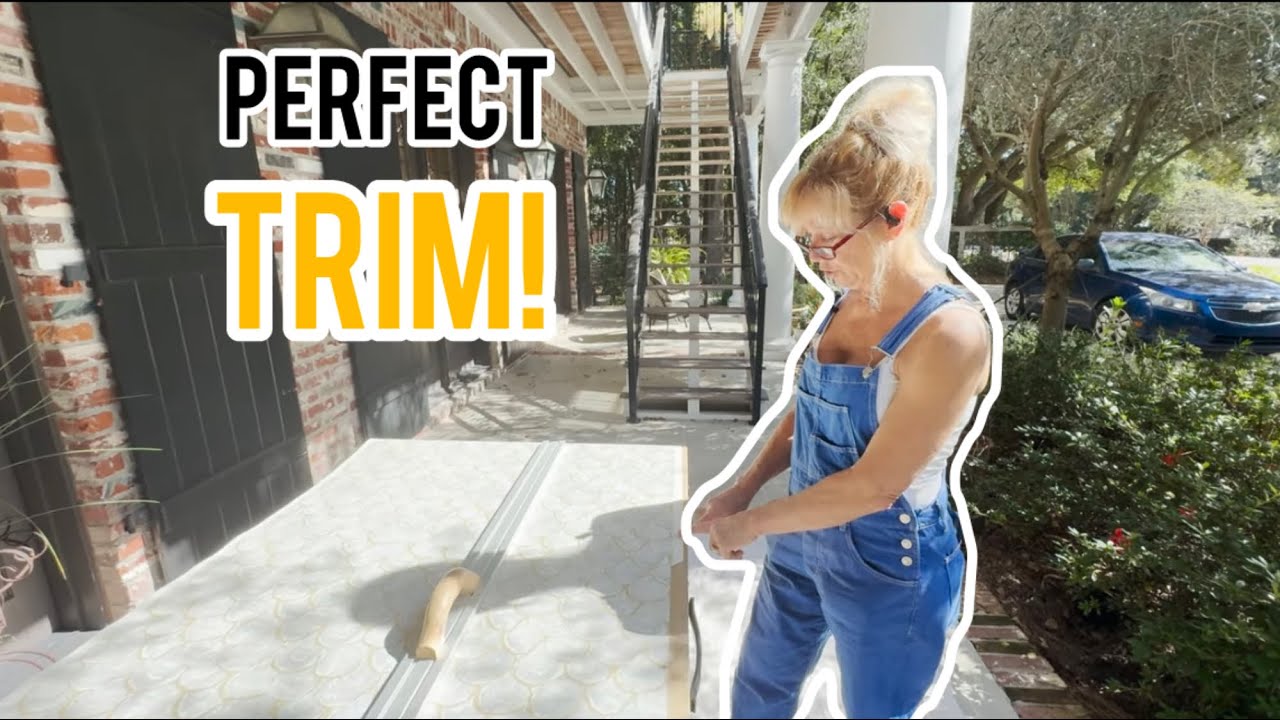 How to Trim Untrimmed Wallpaper - YouTube