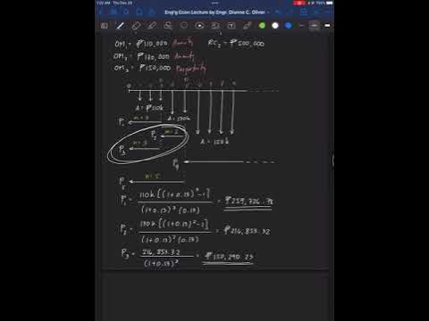 Engineering Economics: Capitalized Cost (Solved Problems) Part 2 - YouTube