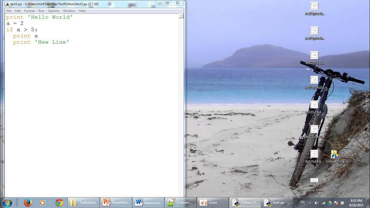 Python Tutorial #2 - YouTube