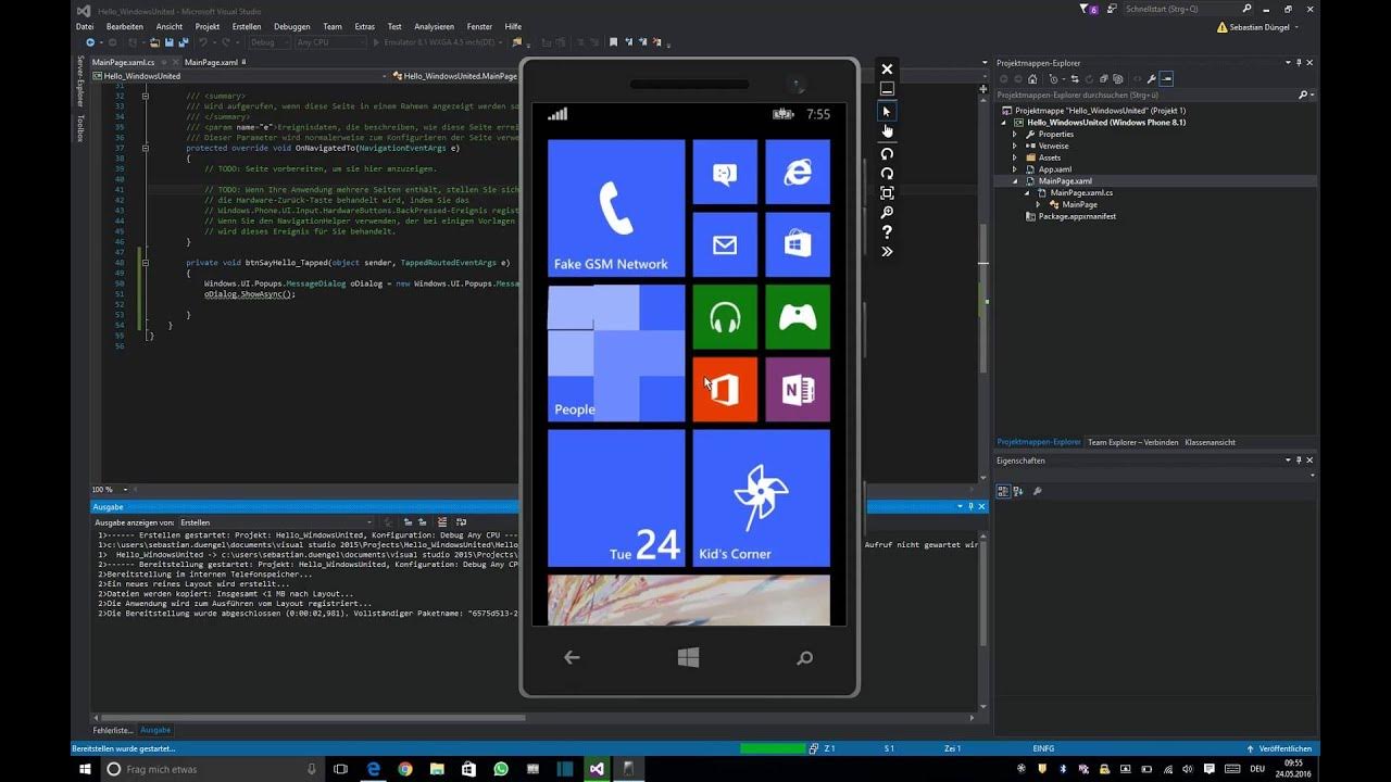 [Anleitung] Programmieren mit C# und Visual Studio - Teil 1 - YouTube