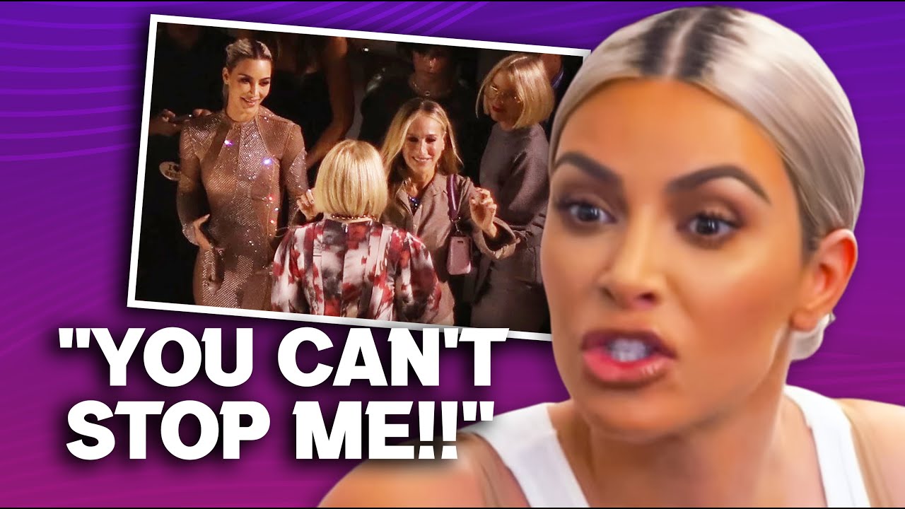 Kim Kardashian REACTS to Met Gala SNOB!! - YouTube