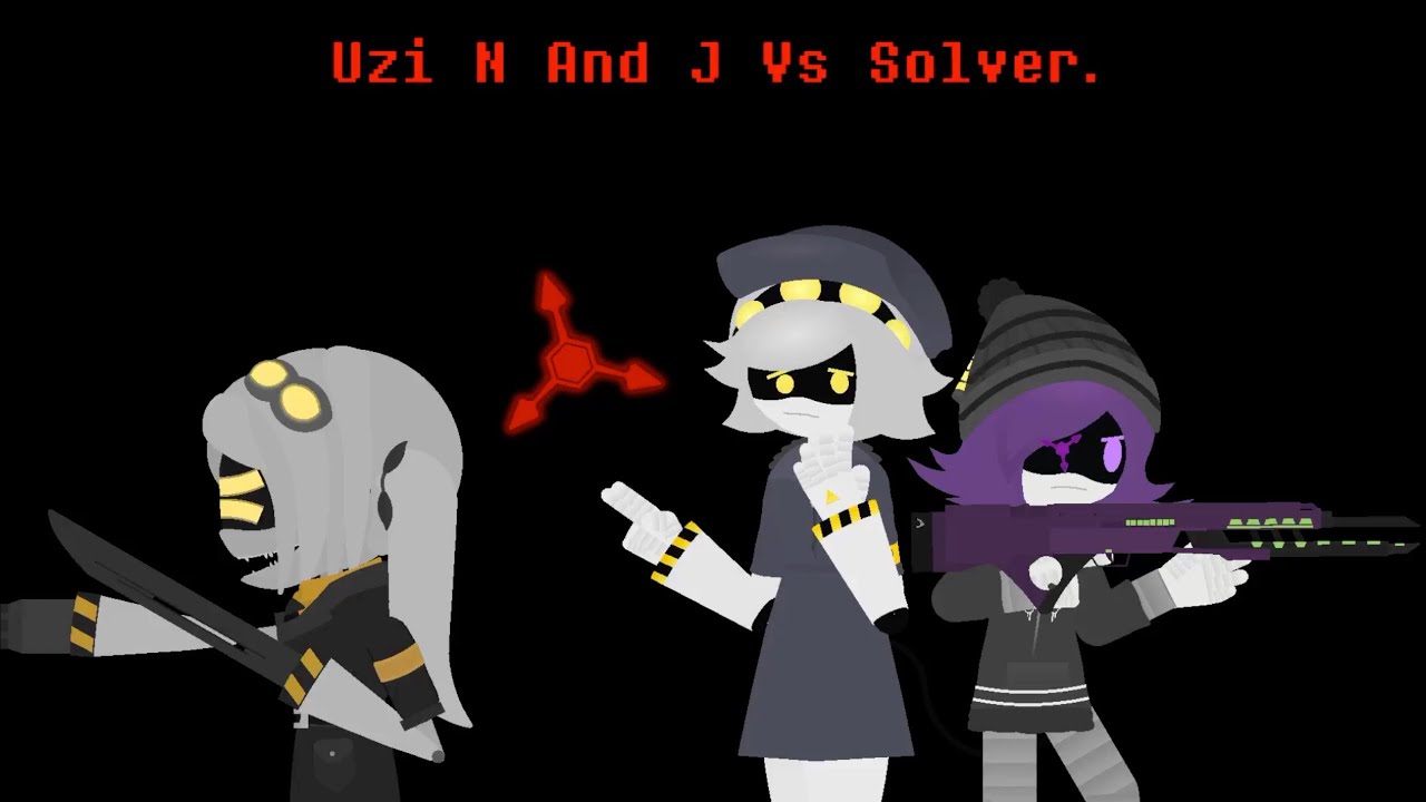 Murder Drones Uzi N and J Vs Solver (1000 sub special) - YouTube