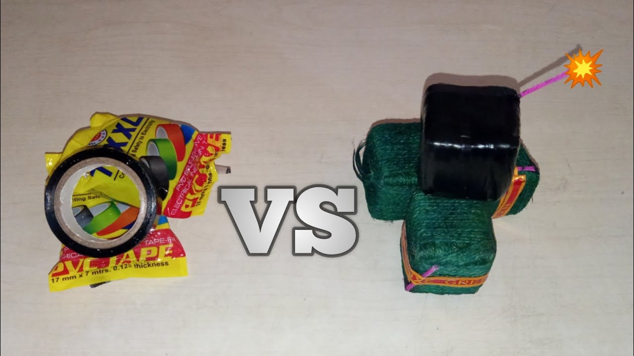 PVC Tape VS VIP Bomb 💣| क्या PVC TAPE बच पाएंगी ? Incredible Result ...