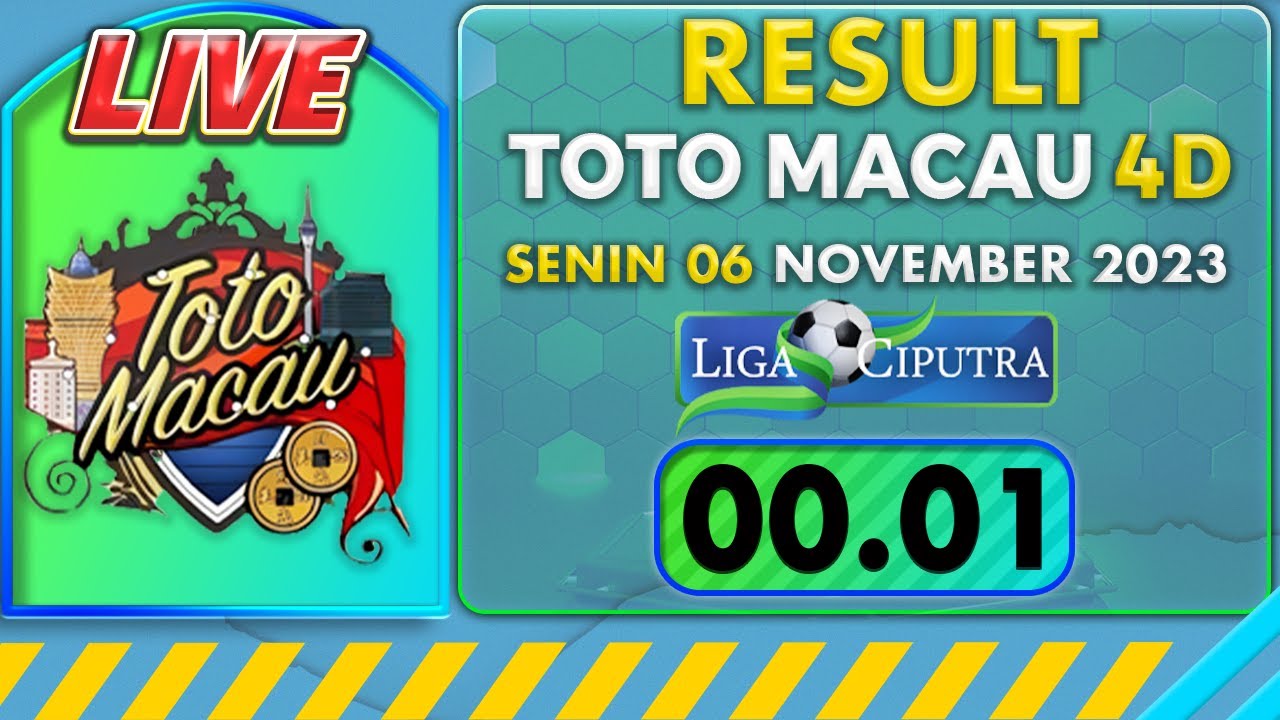 LIVE TOTO MACAU 4D 07 NOVEMBER 2023 || IN MACAU'S BIG LUXURY GAMES ...