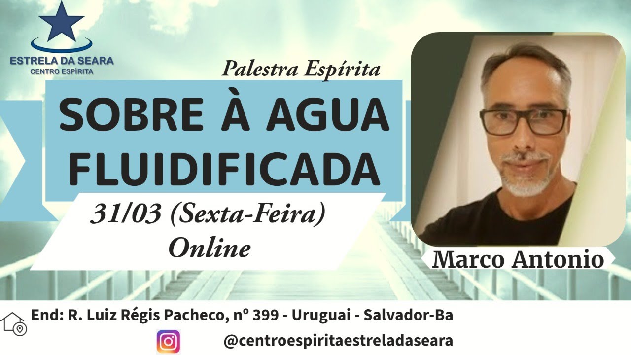 SOBRE A AGUA FLUIDIFICADA - Marco Antonio - YouTube