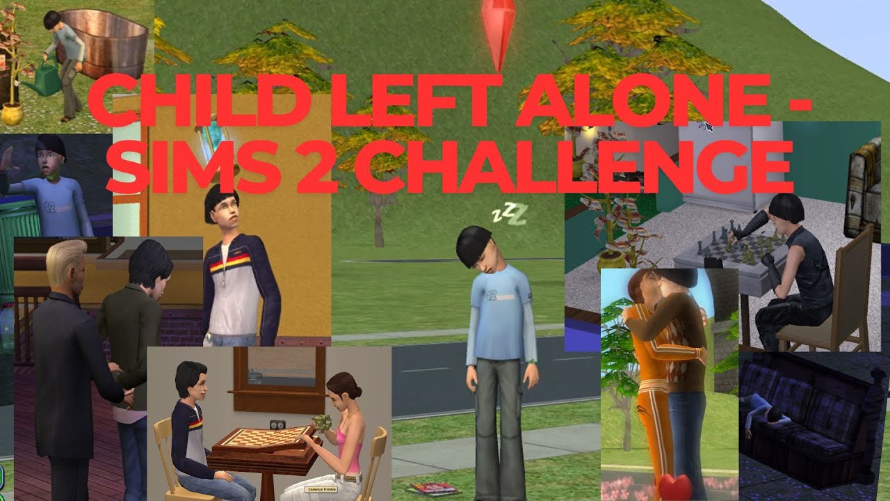 Child left alone - Sims 2 challenge - PART 9 - YouTube
