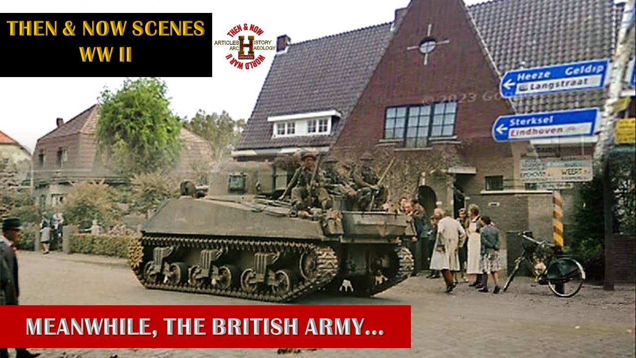 MEANWHİLE, THE BRITISH ARMY THEN & NOW SCENES - YouTube